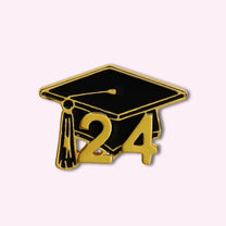 Graduation Hat Class of 2024 Enamel Pin – Pins and Charms